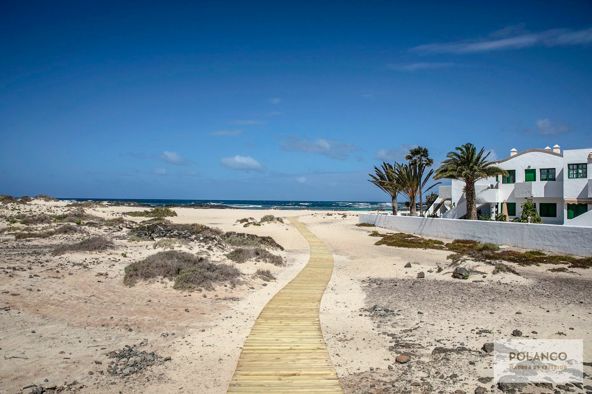 Las playas de La Oliva más accesibles - Polanco · Madera de Exterior